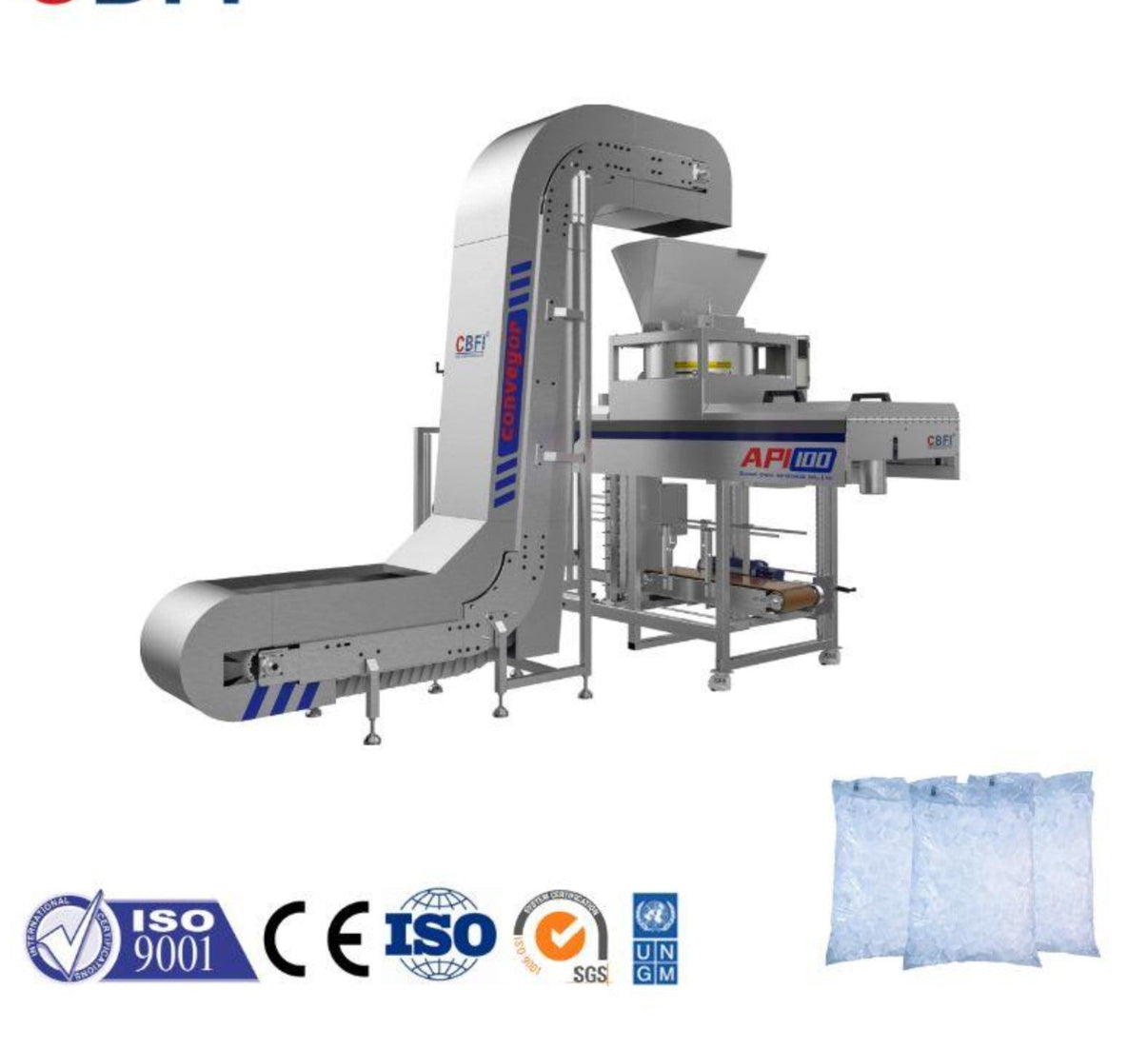 ICEPRO Automatic Ice Bagging Machine – ICETEC Australia